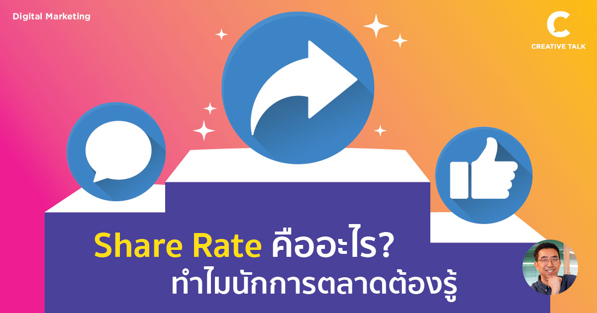 Share Rate คืออะไร แล้วทำไมนักการตลาดต้องรู้? | CREATIVE TALK